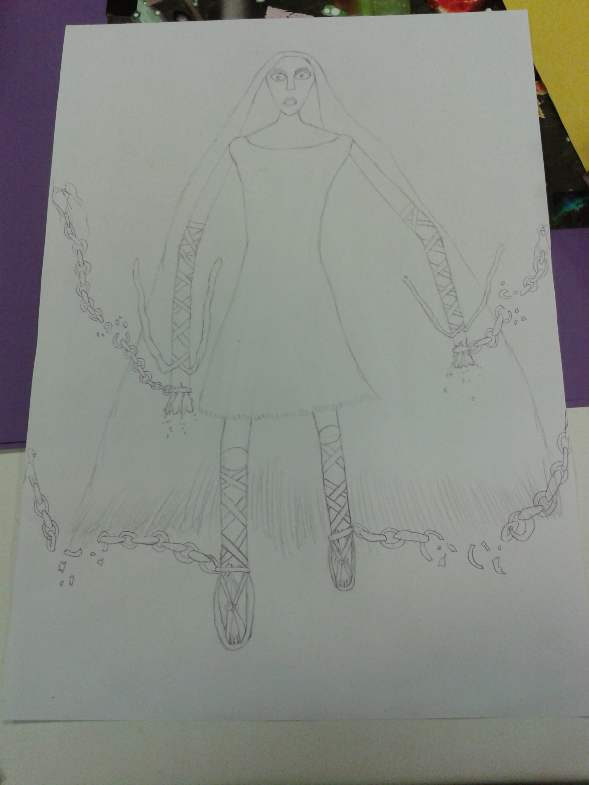 Course 1, Diary 7: Self-portrait Part 3 – WindySilver